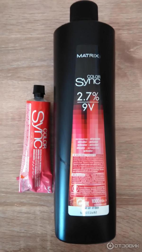 Отзыв о Крем-краска Matrix Color Sync без аммиака | Отзыв для тех, кто ...