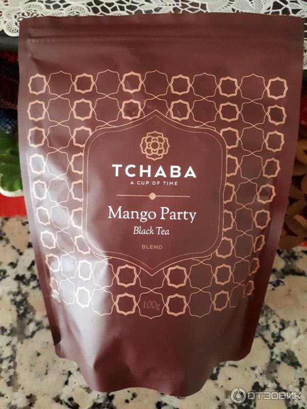 Отзыв о Черный чай Tchaba Mango Party | Очень вкусный чай из Эмиратов