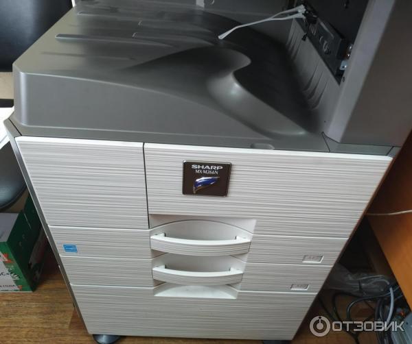 Отзыв о Лазерное МФУ Sharp MX-M266N | Печатающий шкаф