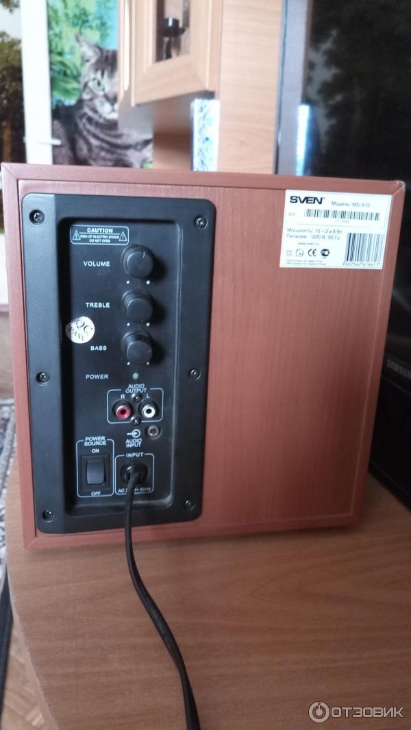 Отзыв о Акустическая система Sven MS-915 | хорошее решение для современных телевизоров.