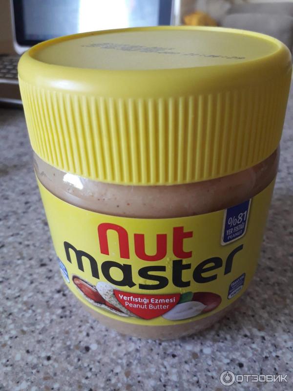 Отзыв о Арахисовая паста Nut Master | Вкусный перекус