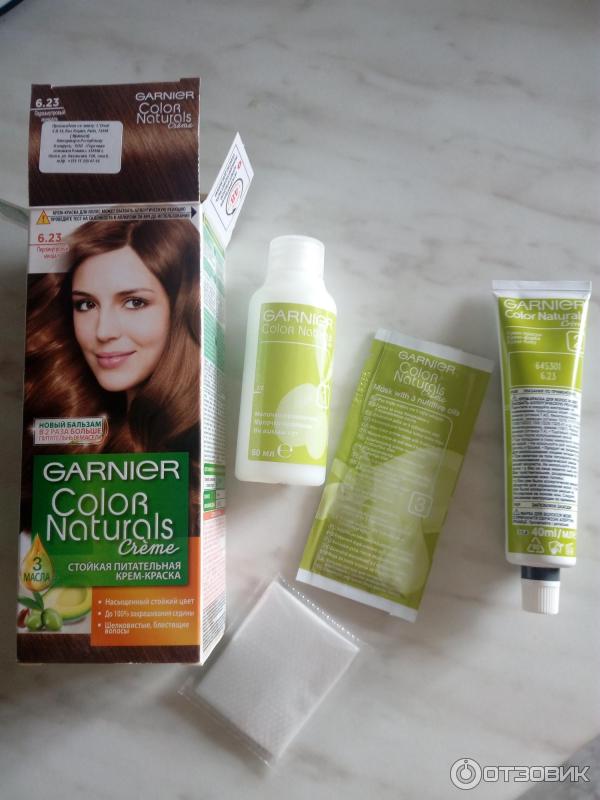 Отзыв о Краска для волос Garnier "Color Naturals" creme | Намучилась ...