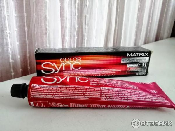 Отзыв о Крем-краска Matrix Color Sync без аммиака | Окрашивание ...