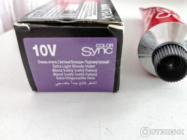 Отзыв о Крем-краска Matrix Color Sync без аммиака | Окрашивание ...