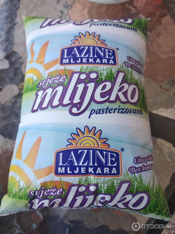Отзыв о Молоко пастеризованное Lazine Mljekara | Вкуснейшее молоко