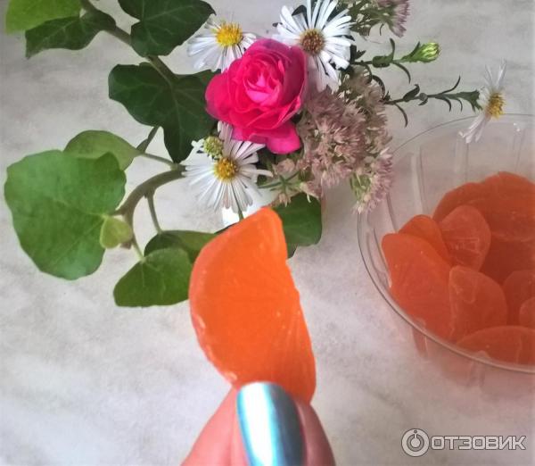 Отзыв о Мандариновые дольки Баян-сулу | Вкуснейший мармелад из Казахстана.