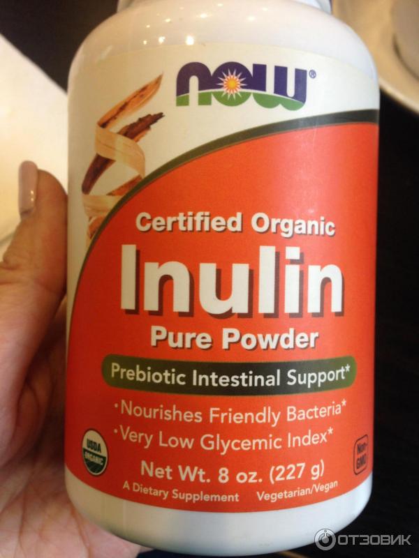 Отзыв о БАД Now Foods Inulin | Природный пребиотик , цикорий и ...
